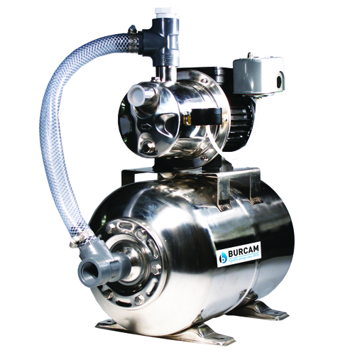 Burcam 506547SS Tank System 3/4 HP 900 gph Stainless Steel Shallow Jet
