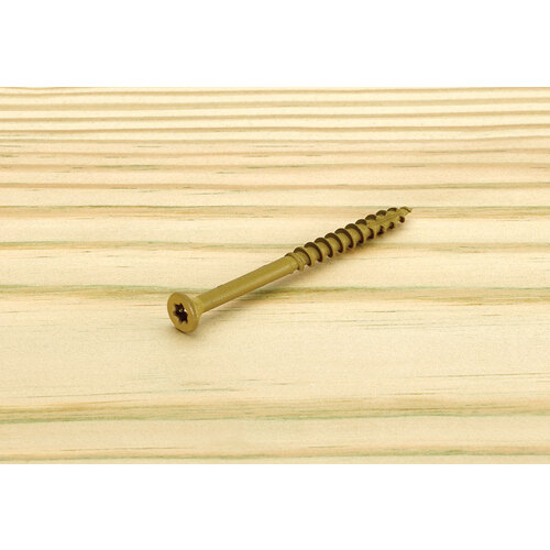 Starborn DT62V250 Deck Screws Deckfast No. 9 X 2-1/2" L Star Flat Head ...