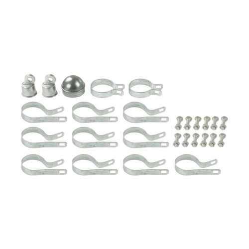 YardGard 328648C Chain Link Fence Corner Post Kit 3 H Steel yardgard-328648c-chain-link-fence-corner-post-kit-3-h-steel