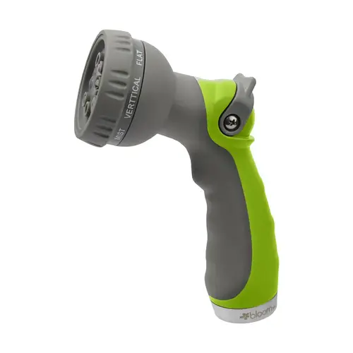 Bloom 71087BL Heavy-Duty Hose Nozzle 8 Pattern Multi-Pattern ABS Gray ...