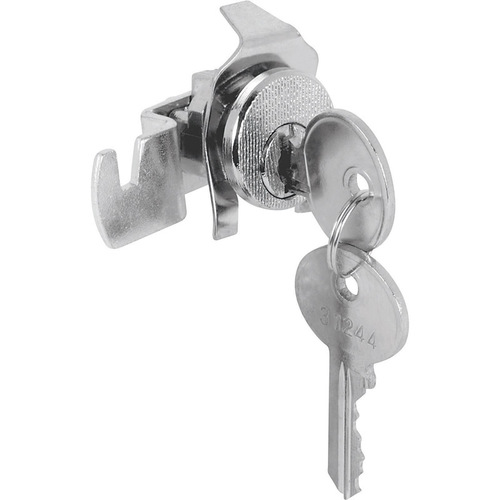 Prime-Line S4138 Mailbox Lock Chrome Steel Counter Clockwise Chrome