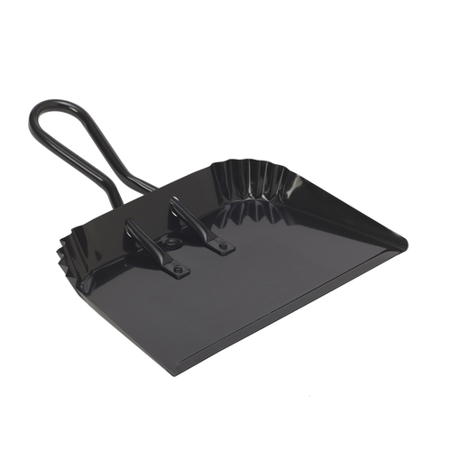 Harper H495 Dust Pan Metal Heavy Duty Black