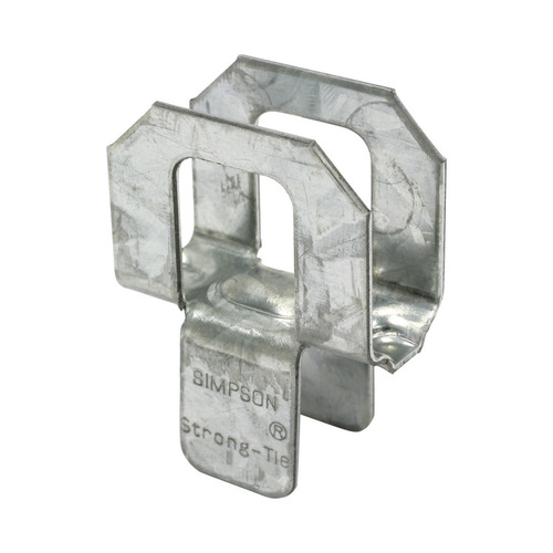 Simpson Strong-Tie PSCA 15/32 Panel Sheathing Clip 1.31" H X 1" W 20 Ga ...