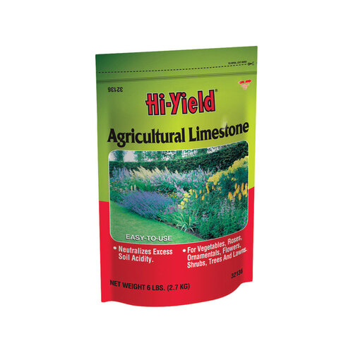 Hi-Yield 32136 Agricultural Lime 100 sq ft 6 lb