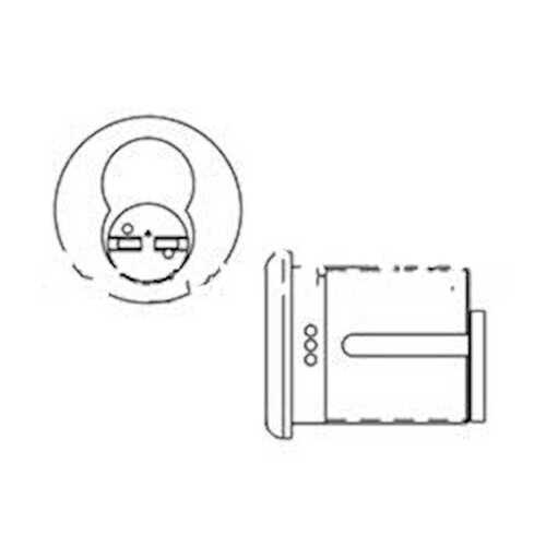 Medeco Security Locks 32-0275-26-Z01 6 Pin LFIC Mortise Cylinder ...