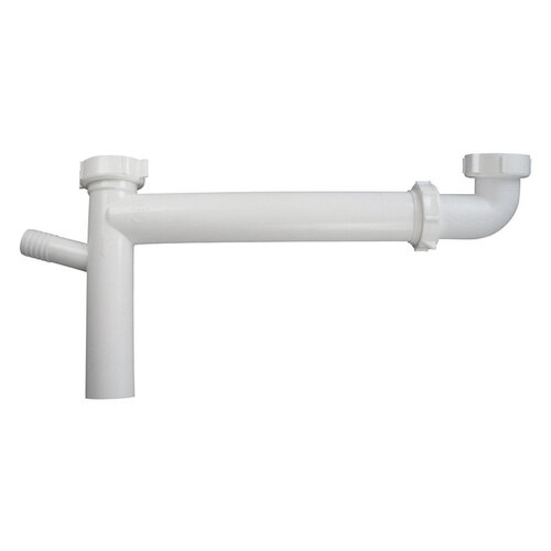 Keeney 119AWK Waste Arm 1-1/2" D X 16" L Plastic White