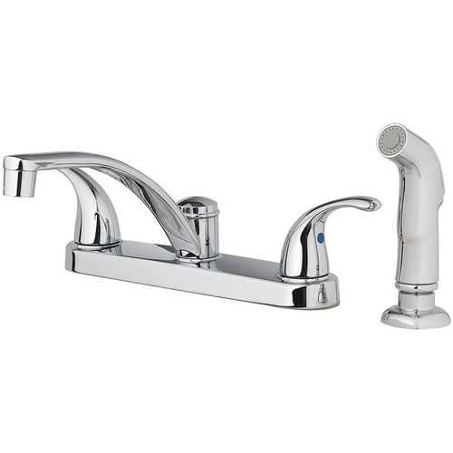 OakBrook 810NC-F5001 Kitchen Faucet Coastal Two Handle Chrome Side ...