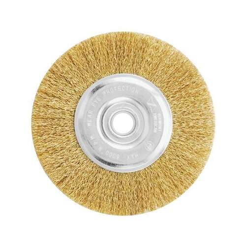 Vermont American 16797 Steel Wire Wheel - Arbor Attachment - 4" Outside ...