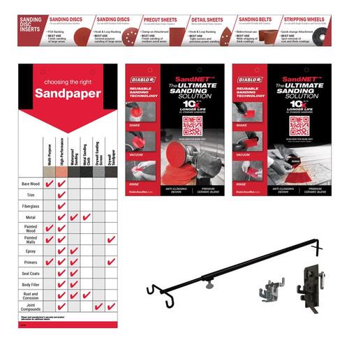 Retail First 1000-0000014 Signage Kit 48" H X 7" W X 3" L Assorted ...