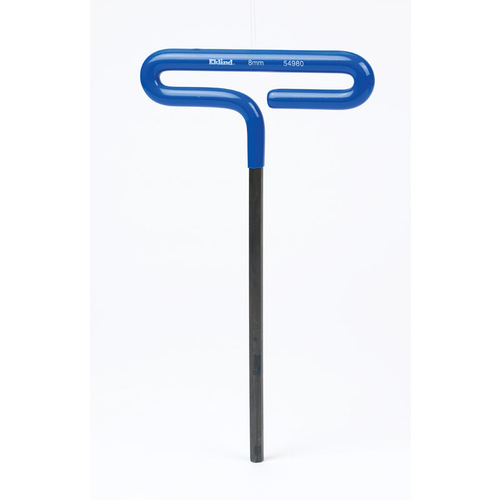 Eklind 54980 Hex Key 8 mm Metric T-Handle Blue