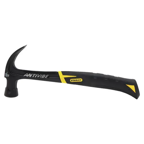 Stanley 51-162-XCP4 FATMAX Anti-Vibe Curved Claw Hammers, Steel Head ...