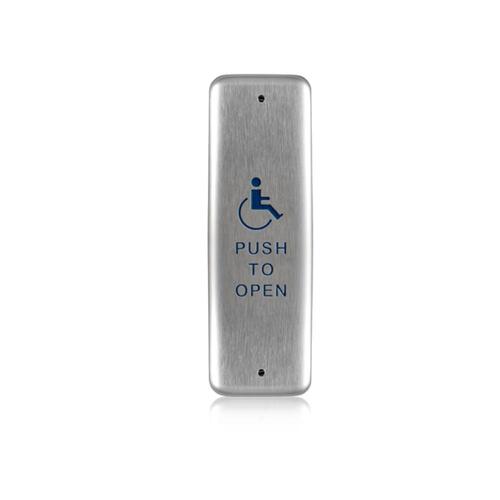 BEA 10PBJ1 Stainless steel push plate, 1.5 In. by 4.75 In., in jamb ...