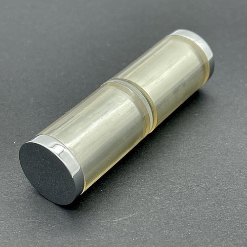 CRL SDKP112CH Cylinder Style Back-to-Back Shower Door Knobs With Plastic Sleeve Polished Chrome