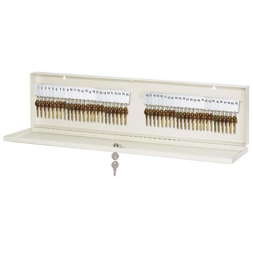 Master Lock 7123D Heavy Duty Rekeyable Key Cabinet, 48 Capacity