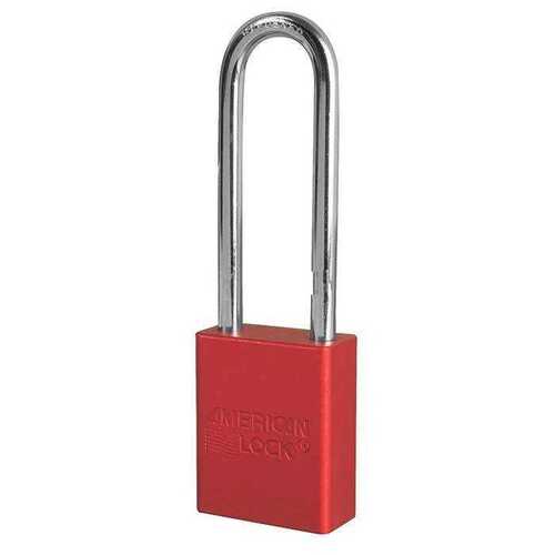 American Lock A1107-RED-KA23274 Safety Padlock