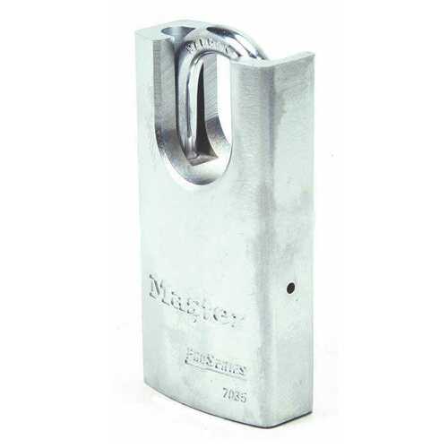 Master Lock Company 7035KD Pro Series Shrouded Shackle Padlock