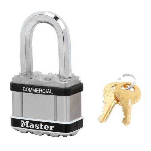 Master Lock Company M5KALJSTS-A389 Magnum Laminated Steel Padlock