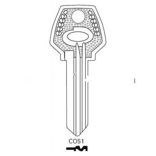 Jet CO51-JET Key Blank