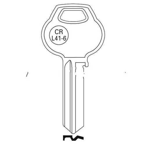 Jet CR-L41-6-JET Key Blank