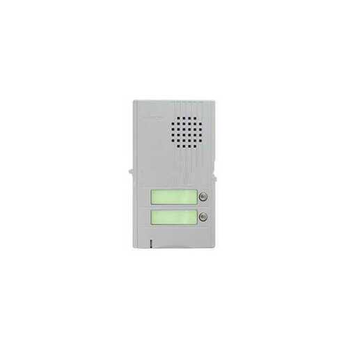 Aiphone DA-2DS DA Series Surface Mount 1-Channel 2-Call Audio Door Station Intercom with Weather ...