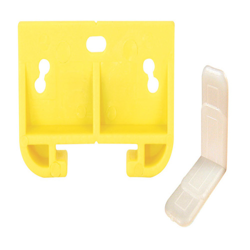 Prime-Line R 7128 Drawer Track Guide Plastic Center Guide Yellow