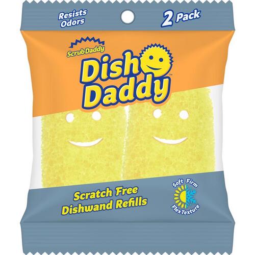 Scrub Daddy 22000020080EN01 Dishwand Scrubber Refill Dish Daddy Non ...