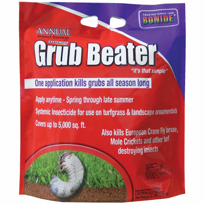 Bonide 60400 Insect and Grub Control, Solid, 6 lb Bag Brown/Gray Buy Now