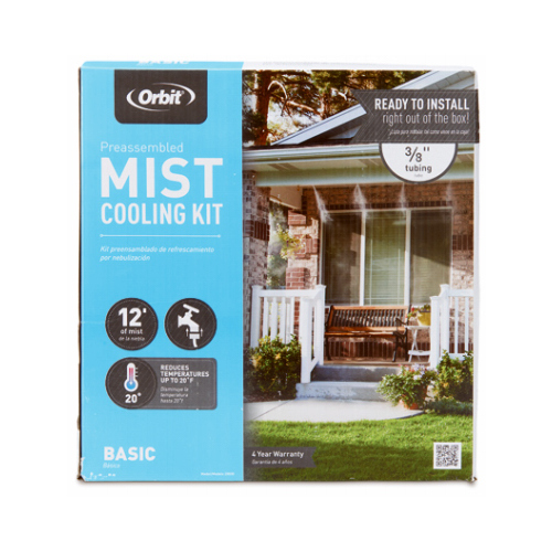 Orbit 20030 Mist Cooling Kit, 3/8 in Connection, Brass/Stainless Steel ...