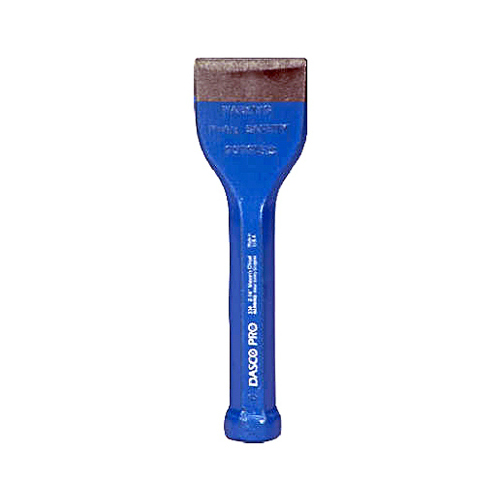 Dasco Pro 333-0 Mason Chisel, 1-3/4 in W Blade, 7-1/2 in OAL, HCS Blade