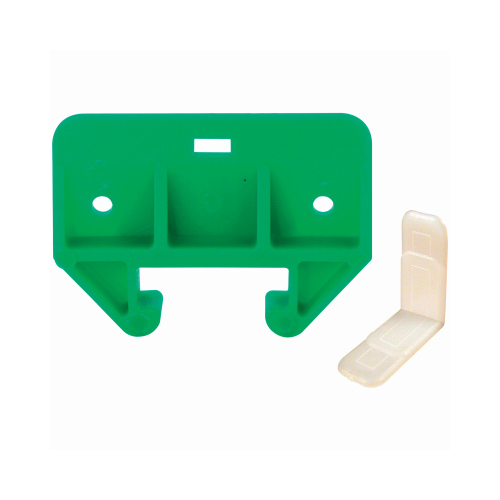 Prime-Line R 7085 Drawer Track Guide Kit, Plastic, Green