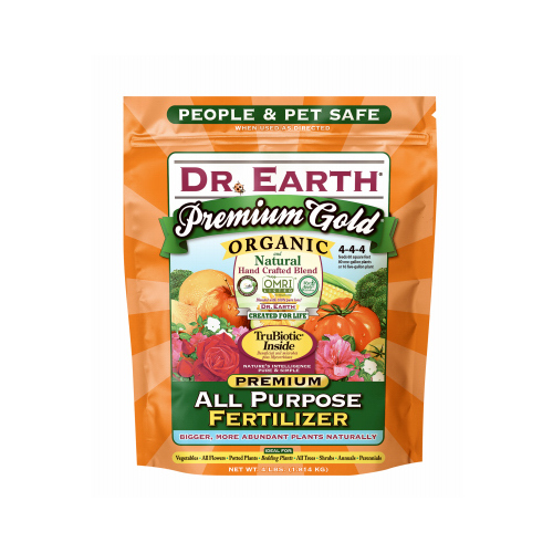 Dr. Earth 706P All Purpose Plant Food Premium Gold All Purpose Organic ...