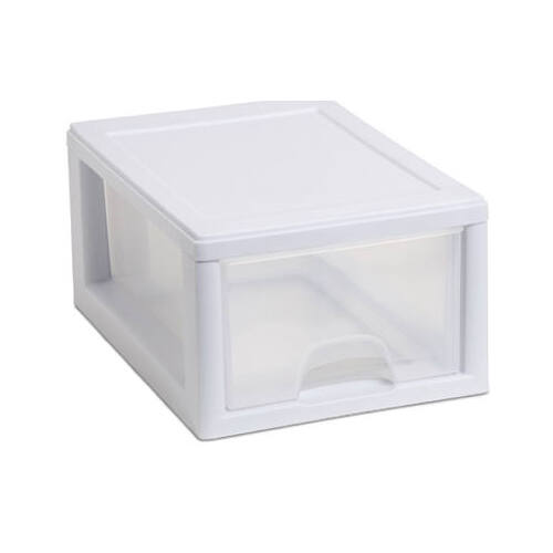 Sterilite 20518006 Drawer Organizer 12 7/8" L x 8 7/8" W x 6 " H 6 Qt ...