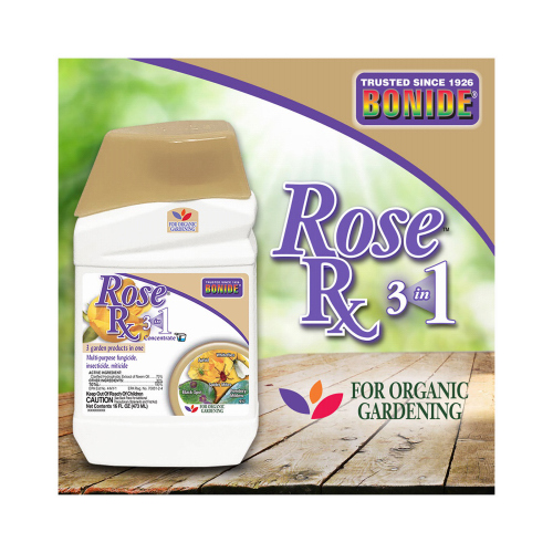 Bonide 917 Fungicide/Miticide/Insecticide, Liquid, 1 pt
