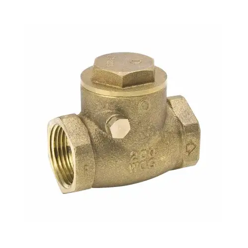 B&K 101-007NL ProLine Series Check Valve, 1-1/2 in, IPS, 200 psi ...