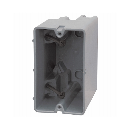 Madison Electric MSB22+ Electrical Box Smart Box Rectangle PVC Gray Gray