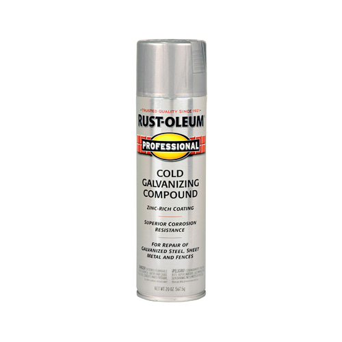 Rust-Oleum 7584-838 PROFESSIONAL Galvanizing Compound Spray Paint ...