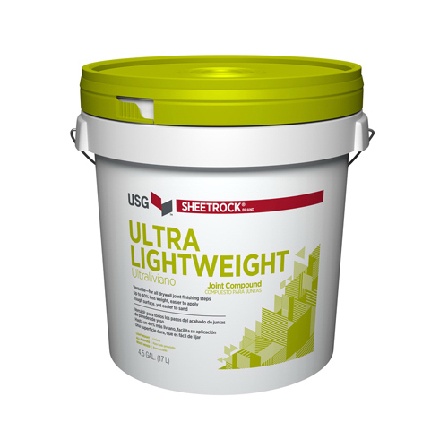USG 381903 Joint Compound, Paste, Off-White, 4.5 gal