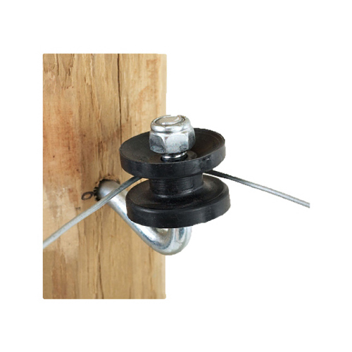 Dare Products 451 Electric Fence Corner Post Bracket Kit, Black