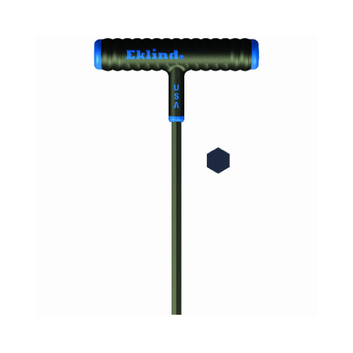 Eklind Tool 64620 Power-T T-Handle Hex Key (Allen Wrench), 6-In. Arm, 2 MM