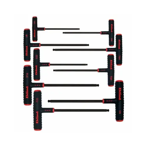 Eklind Tool 60809 Power-T Ball-Hex Key Set, 9-Pc, Inch, 9 in Handle Buy Now