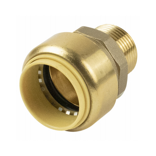 ProLine SERIES 6630-154 Push On Pipe Adapter, 3/4 x 1-In. Copper x Male