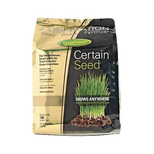 Barenbrug 33333 Certain Seed Premium Grass Seed, Fertilizer & Mulch in ...