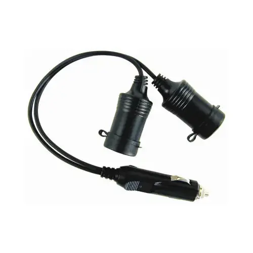 Custom Accessories 18809-XCP2 12-Volt Twin Socket Splitter - pack of 2 ...