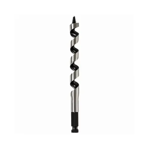 DEWALT DW1665 Auger Drill Bit, 5/8 in Dia, 6 in OAL, Hollow Center ...