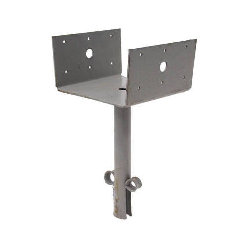 Simpson Strong-Tie EPB66 Elevated Post Base, Galvanized Steel, 12 Gauge ...