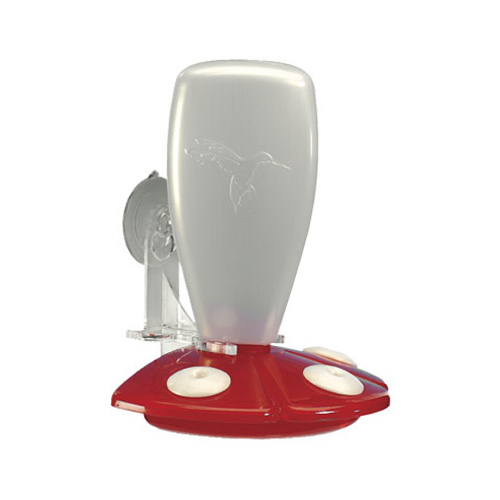 WoodLink 24127 Window-Mount Hummingbird Feeder, 12-oz.