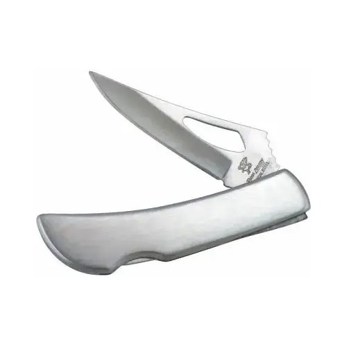 FROST CUTLERY COMPANY 15-483SS Silver Hawk Knife, Stainless Steel, 2.5 ...