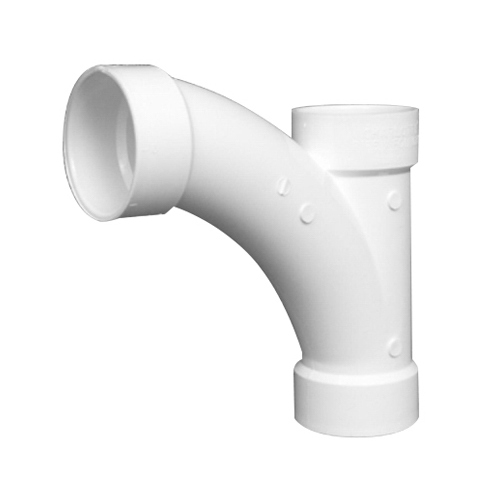 Charlotte Pipe PVC 00501 0800HA Schedule 40 Combination Tee Wye, 2-In.