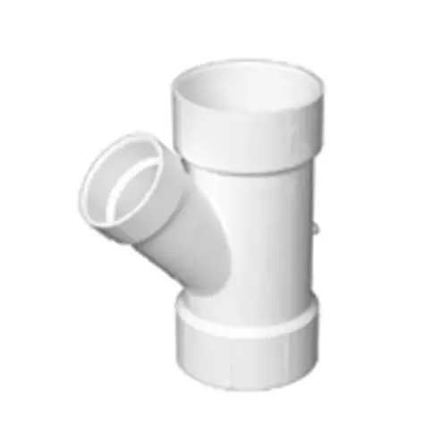 Charlotte Pipe PVC 00601 2000HA Schedule 40 PVC Pressure Reducing Wye ...