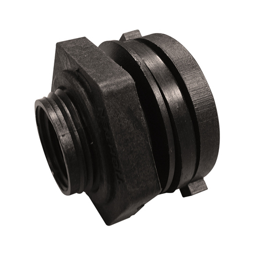 Anderson Metals 28694PB Bulkhead Fitting, Schedule 40 PVC , 3/4-In.